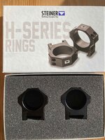 Sold - Steiner H-series 30 mm low rings | Rokslide Forum